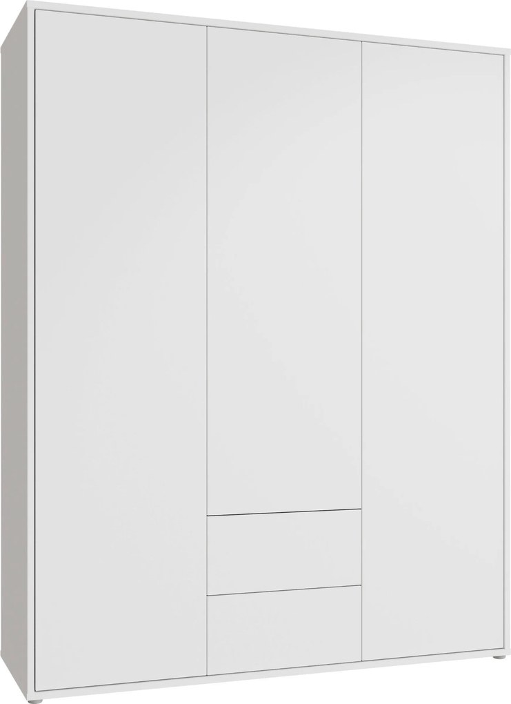 XXXLutz ŠATNÍ SKŘÍŇ S OTOČNÝMI DVEŘMI, bílá, 169/214/60 cm Carryhome - Šatní skříně - 00068701831Z