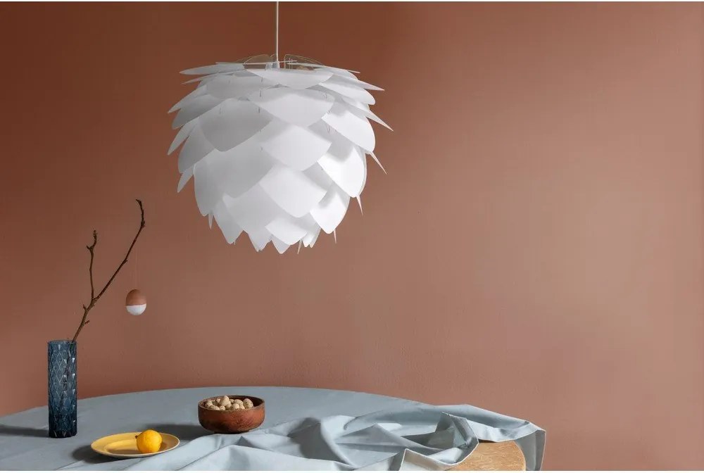 Bílé stínidlo ø 50 cm Silvia – UMAGE