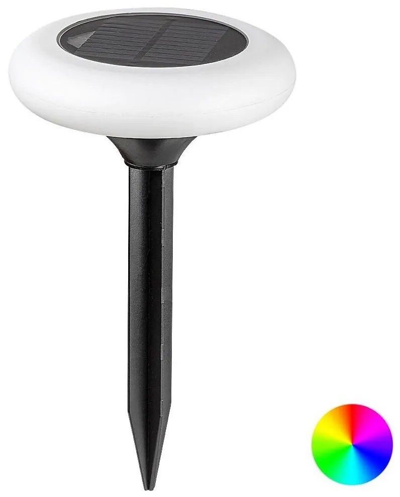 Rabalux Rabalux 7069 - LED RGB Solární svítidlo HAITI LED/0,6W/3,7V IP65 RL7069