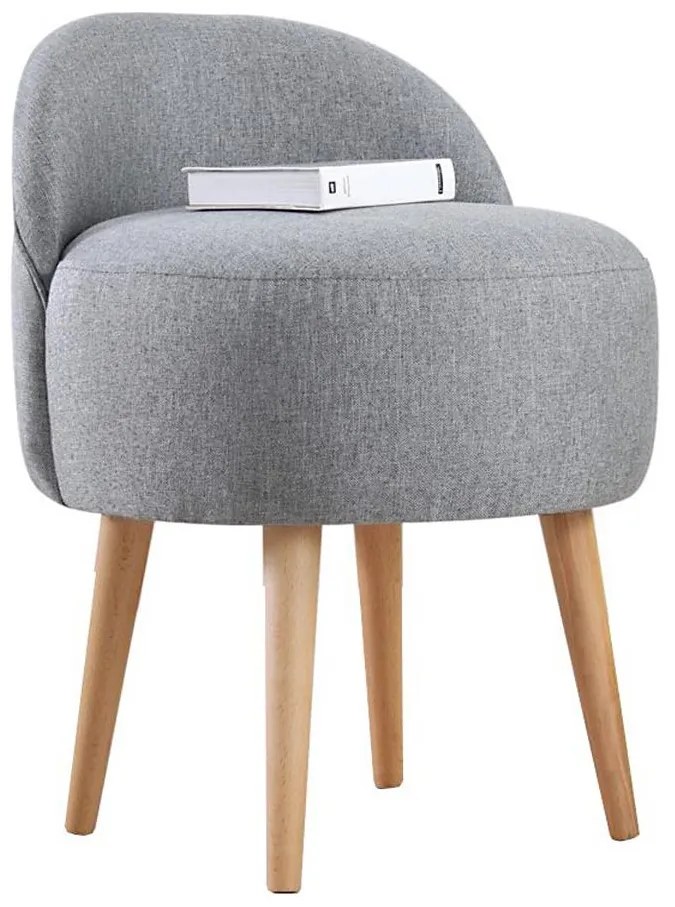 Asir Dětské křeslo NIKI pr. 46 cm šedá 209FLF1150