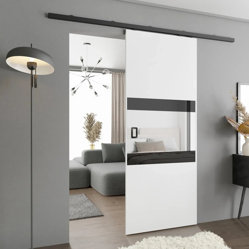 Posuvné dveře HS-45 LUMBA 60 bílý