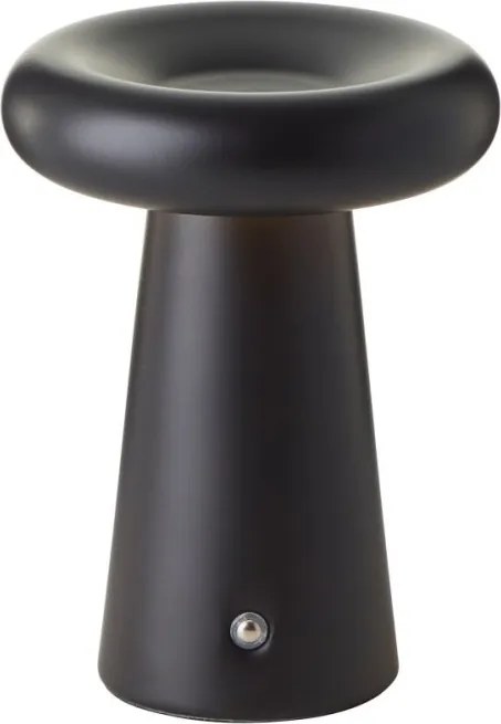 Brilliant G40895/76 Venkovní AKU stolní lampa MUFFIN matná černá USB-C