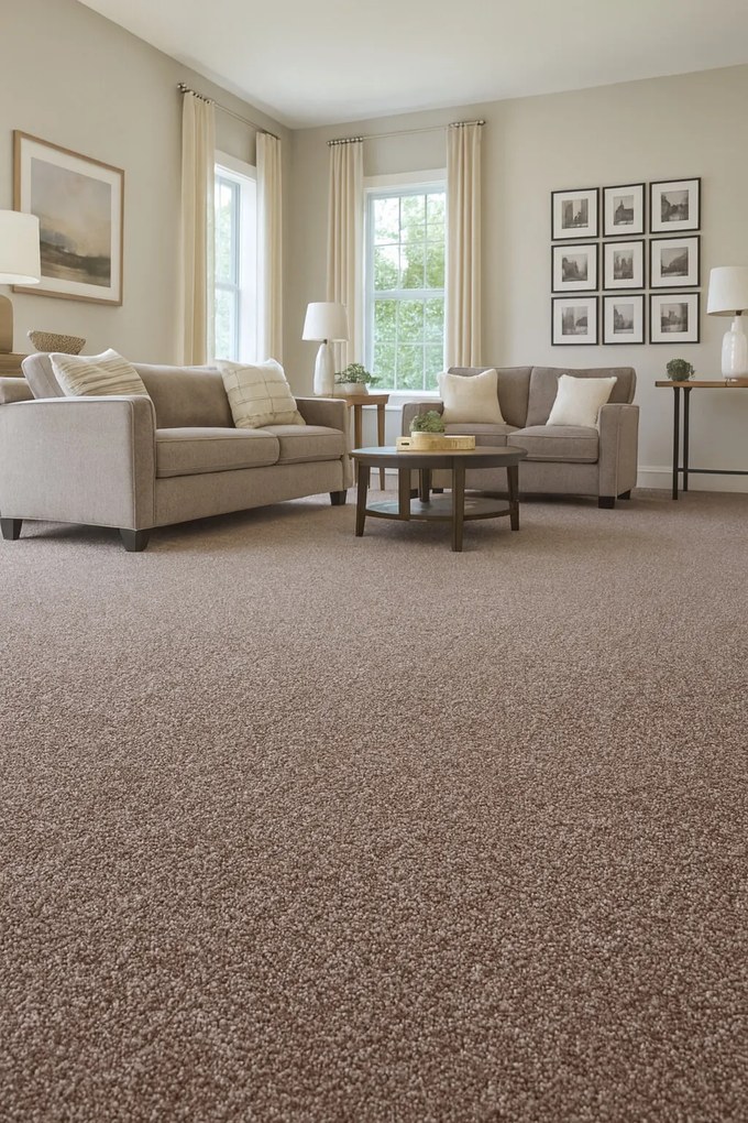 Condor Carpets, Metrážový koberec Prestige 492, na míru, šíře 4m, hnědá, ab (mřížka), dětský pokoj