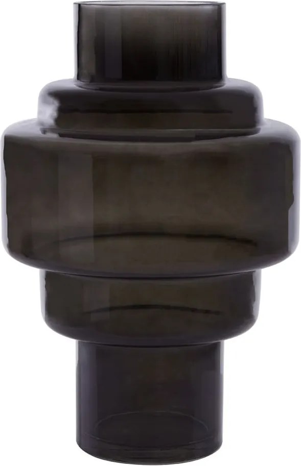 Černá skleněná váza (výška 30 cm) Cayden – Premier Housewares