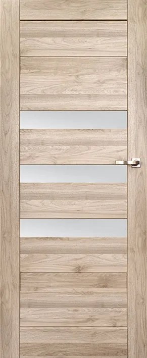Interiérové dveře vasco doors MALAGA model 5 Průchozí rozměr: 70 x 197 cm, Orientace dveří: Levé dveře, Dekor: Dub Viking