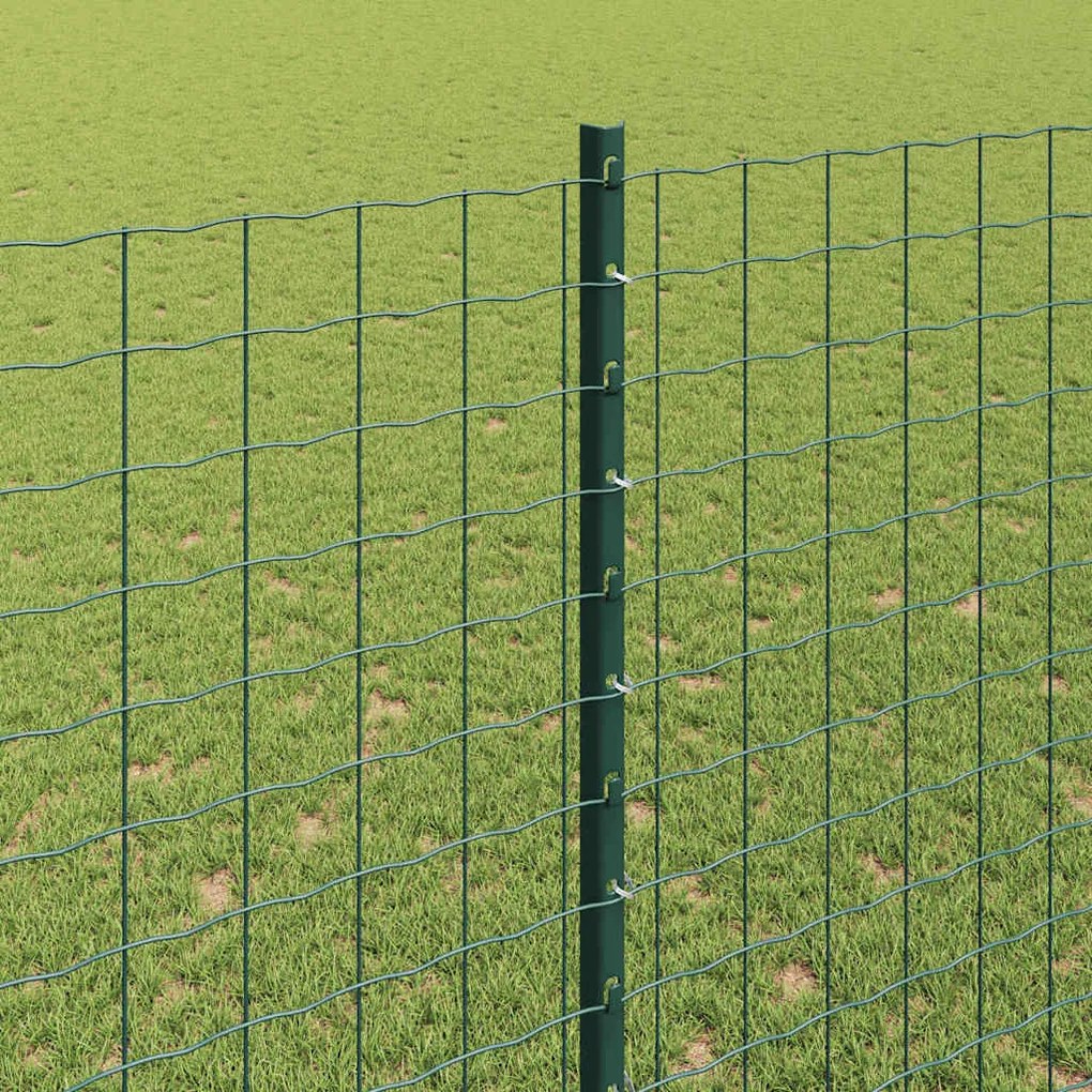 Zabudovaný plotový sloupek 22 ks Zelená 200 cm 3335926