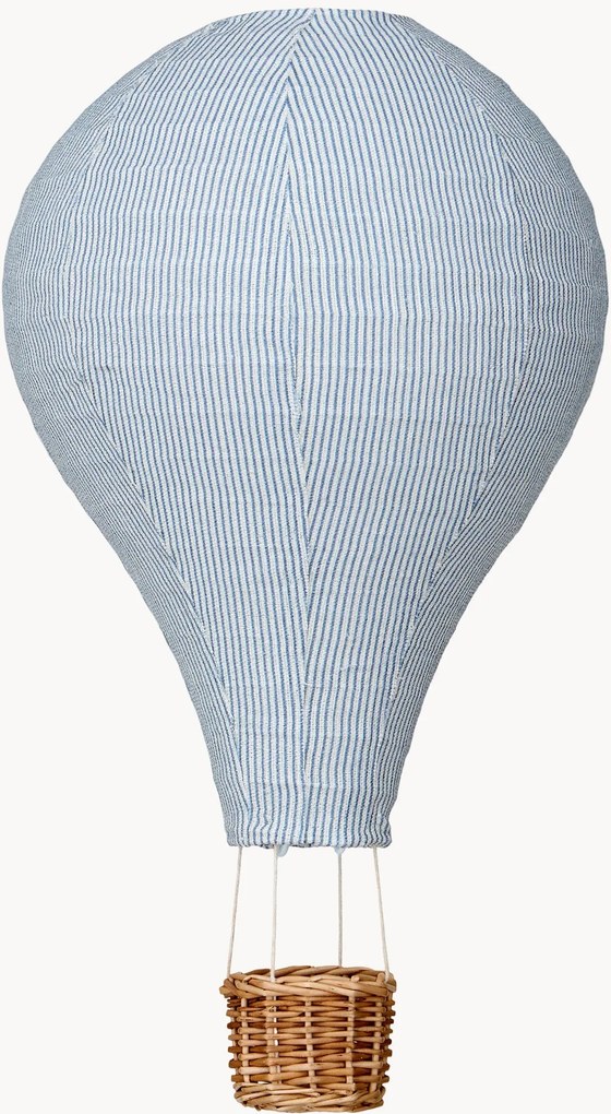 Dětské závěsné svítidlo z bavlny Stripes