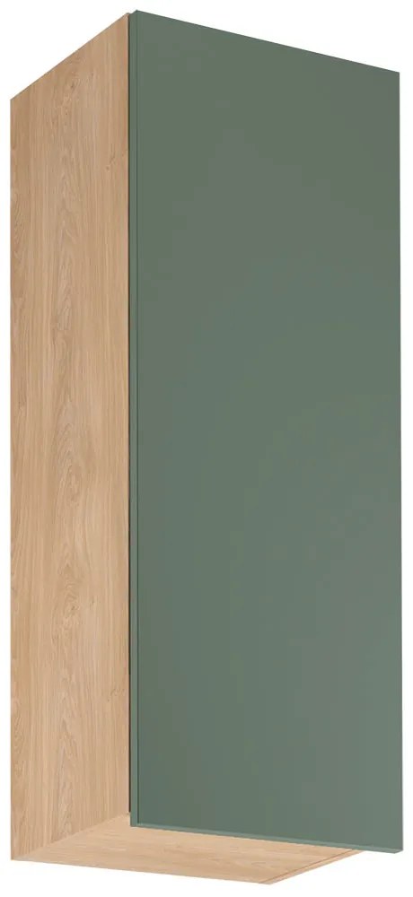 SORENTO pg | horní skříňka G40 policová | 40 cm | PRAVÁ | puccini/zelená