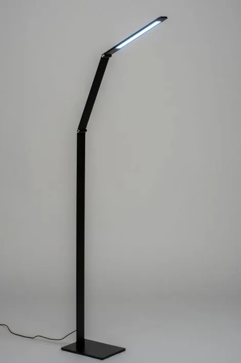 Stojací designová LED lampa se stmívačem D-Tech Black