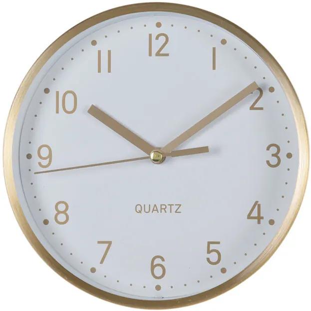 Nástěnné hodiny, hlinik, volně stojící, Ø 16 cm
