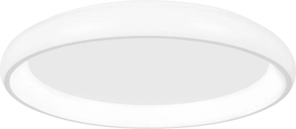 Stropní svítidlo Nova Luce Albi (Ø 810 x 85 mm, 80 W, bílá, stmívatelné) NV 8105607 D