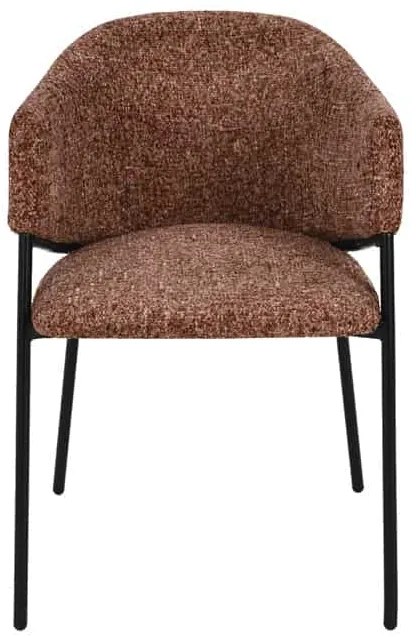 Designová židle Nikolai hnědá