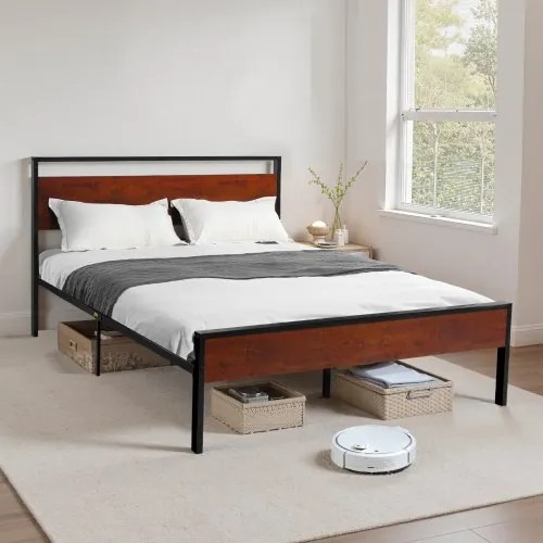 Rám postele Queen Size VEVOR, 2135 × 1535 × 990 mm