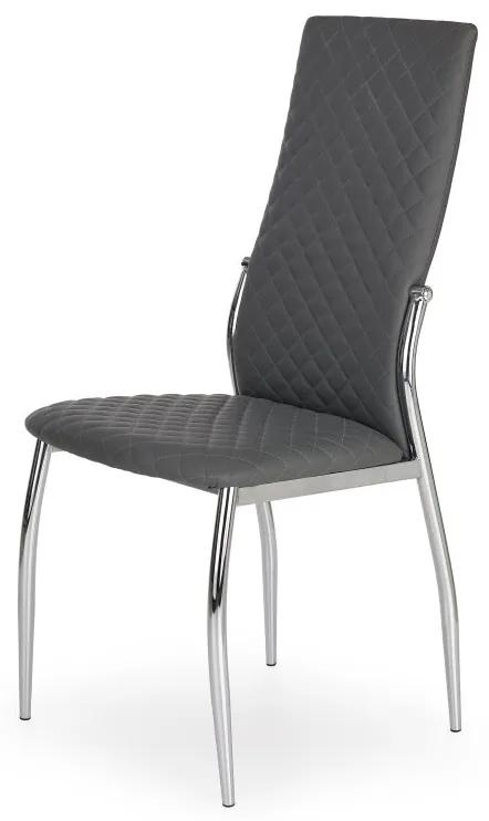 Jídelní židle K238 šedá Halmar