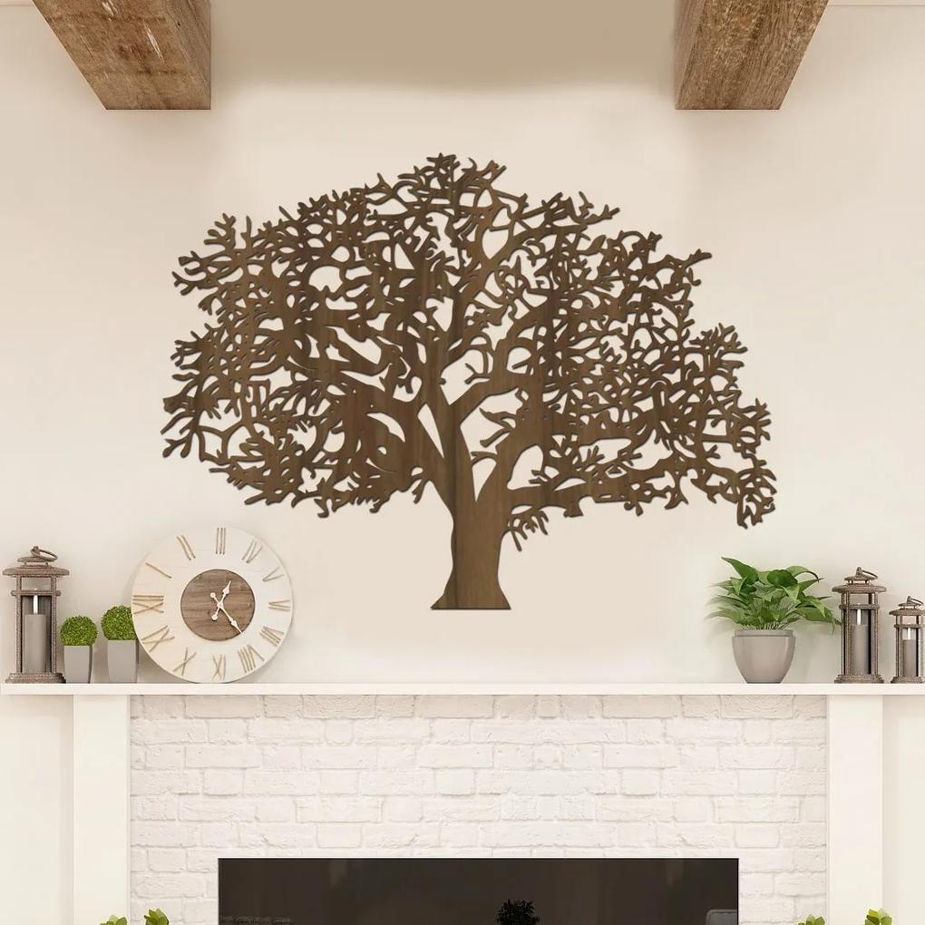 dřevo života Strom života na zeď XXL Rozměry (cm): 40x30, Barevný vzor: Černá