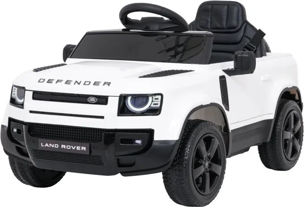 Elektrické autíčko Land Rover Defender bílé