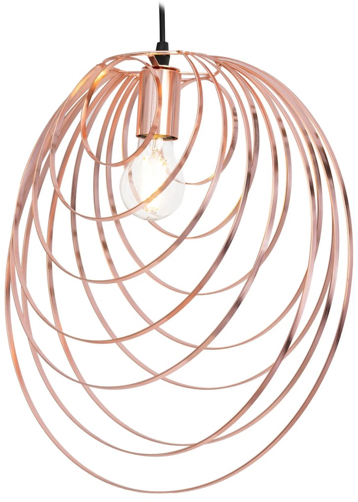 Toolight - Moderní stropní lampa APP427-1CP, růžové zlato, OSW-00559