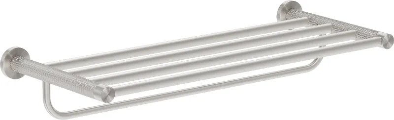 Mexen Triv, nástěnná polička, broušená ocel, 70A33081-97