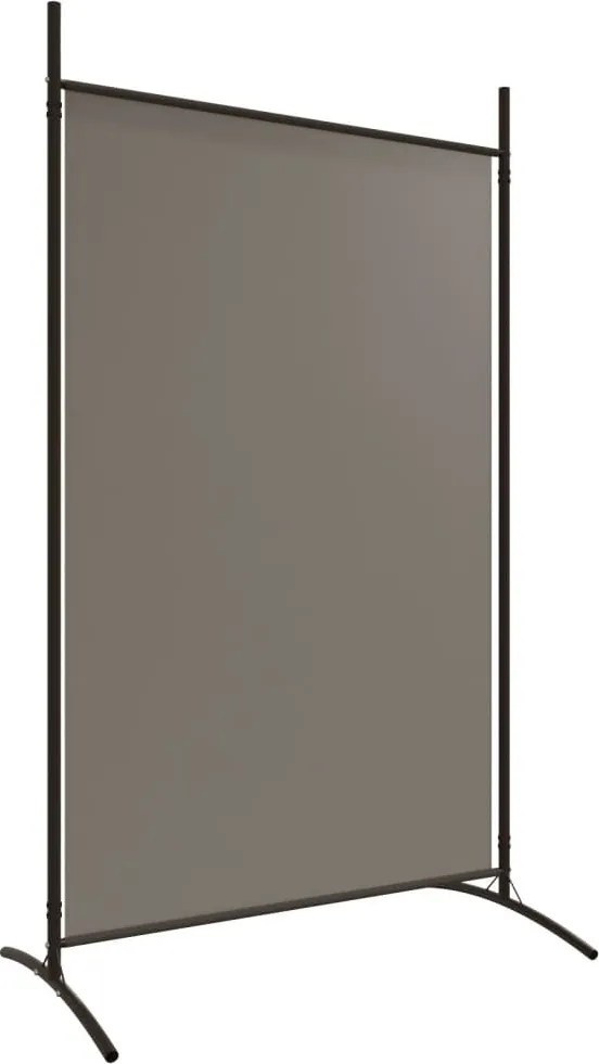 vidaXL 6dílný paraván 520x180 cm textil [350273] Barva: Černá