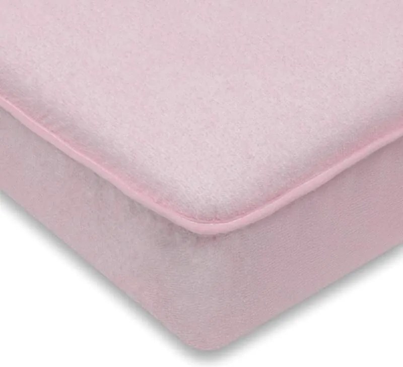 Nepromokavé prostěradlo New Baby 120x60 růžové