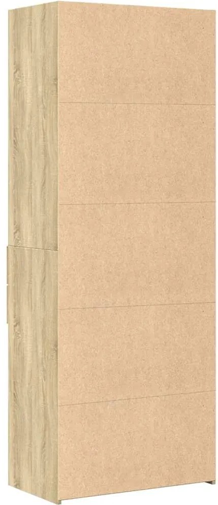 Skříň highboard dub sonoma 70 x 42,5 x 185 cm kompozitní dřevo 3281429