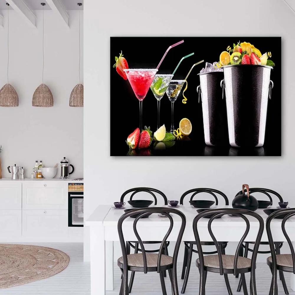 Gario Obraz na plátně Nápoje a ovoce od barmana Rozměry: 60 x 40 cm