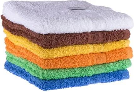 Profod Soft Froté ručník 50x90 cm, 400 g/m2, oranžová