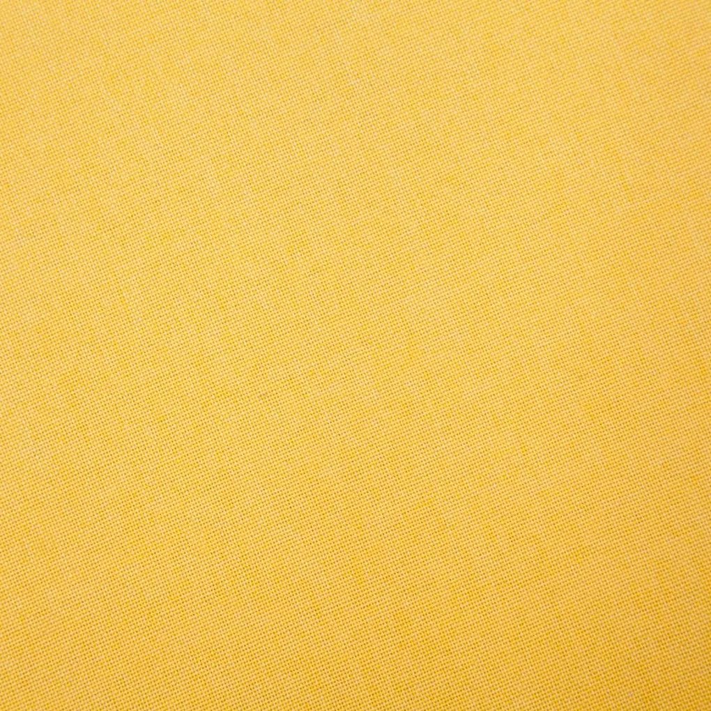 2-místná pohovka - textilní čalounění | žlutá