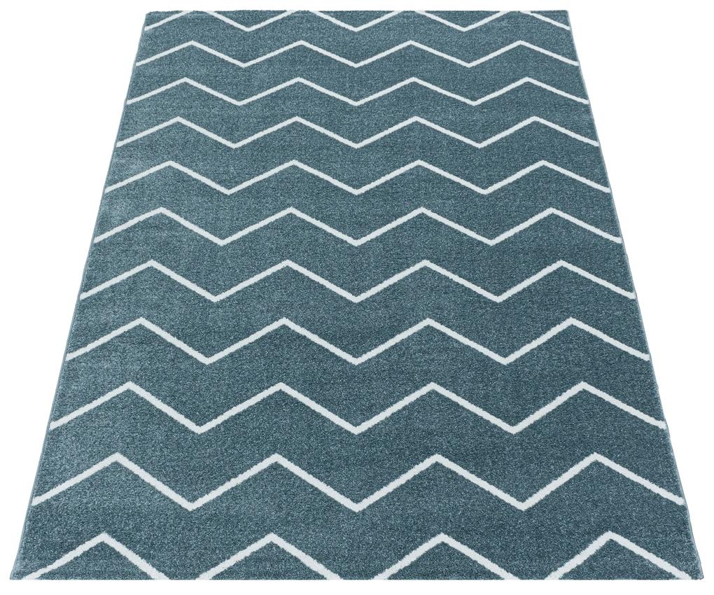 Ayyildiz Kusový koberec RIO 4602, Modrá Rozměr koberce: 80 x 150 cm