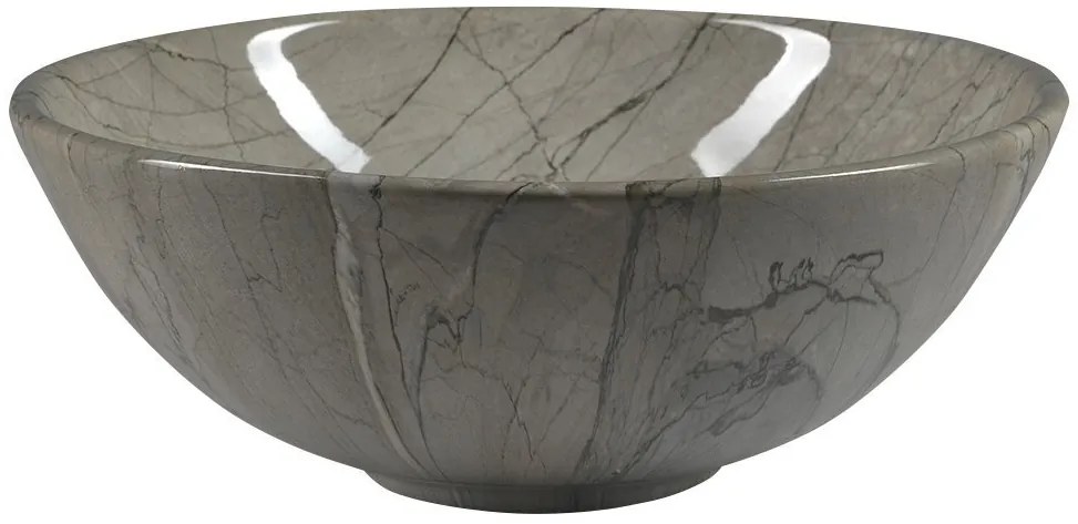 Sapho, DALMA keramické umyvadlo 42x16,5x42 cm, grigio, MM113