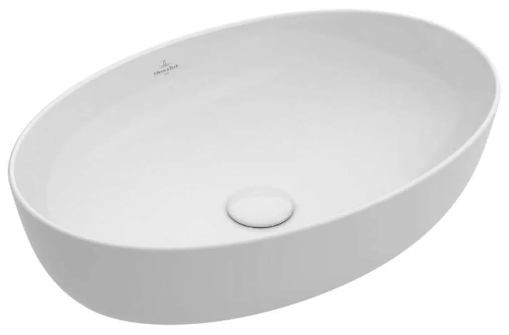 Villeroy & Boch Artis - Umyvadlo na desku, 61x41 cm, alpská bílá 41986101
