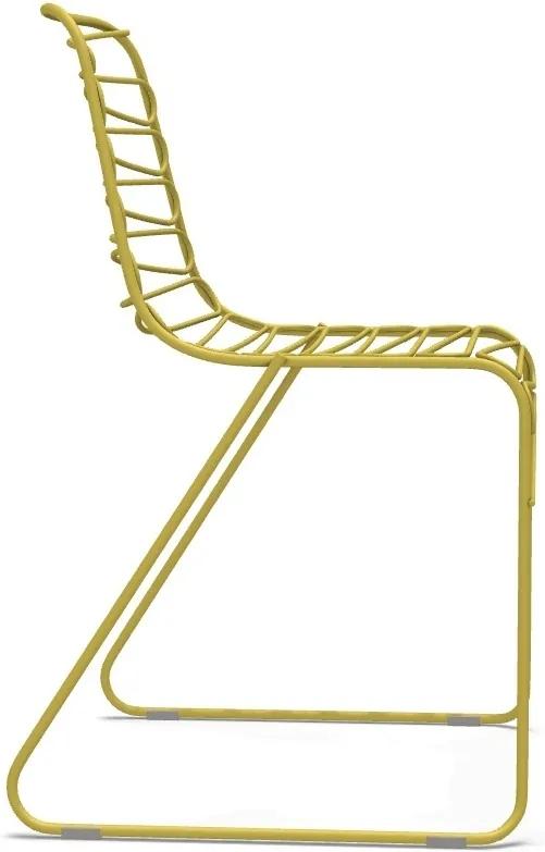 MAGIS - Židle FLUX - žlutá