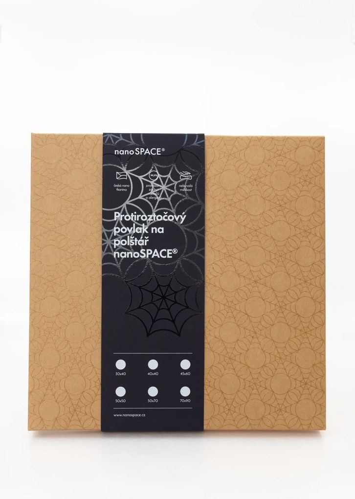 Protiroztočový povlak nanoSPACE na polštář 45x60, 50x50, 50x60, 50x70, 70x90 cm rozměr: 50 x 60 cm