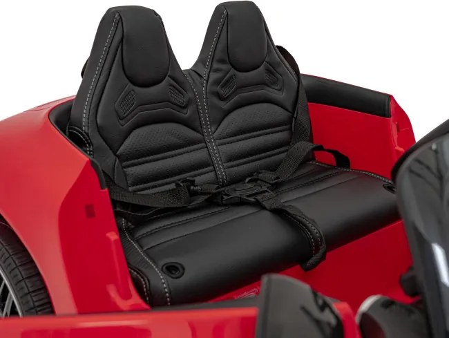 Elektrické autíčko Mercedes Benz AMG SL63 červené