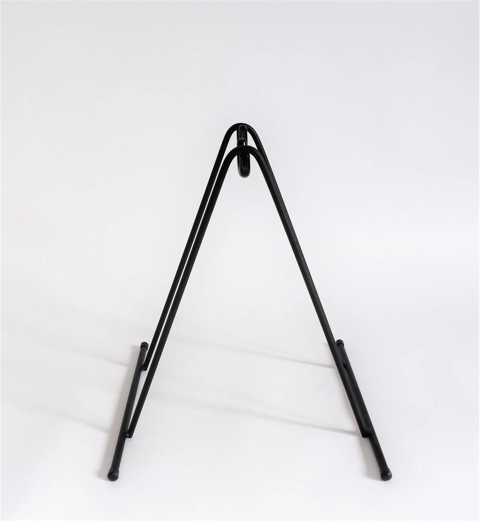 Montážní stojan na kolo s háčky KACERLE (KS-190) Povrchová úprava: prášková barva (černá struktura)