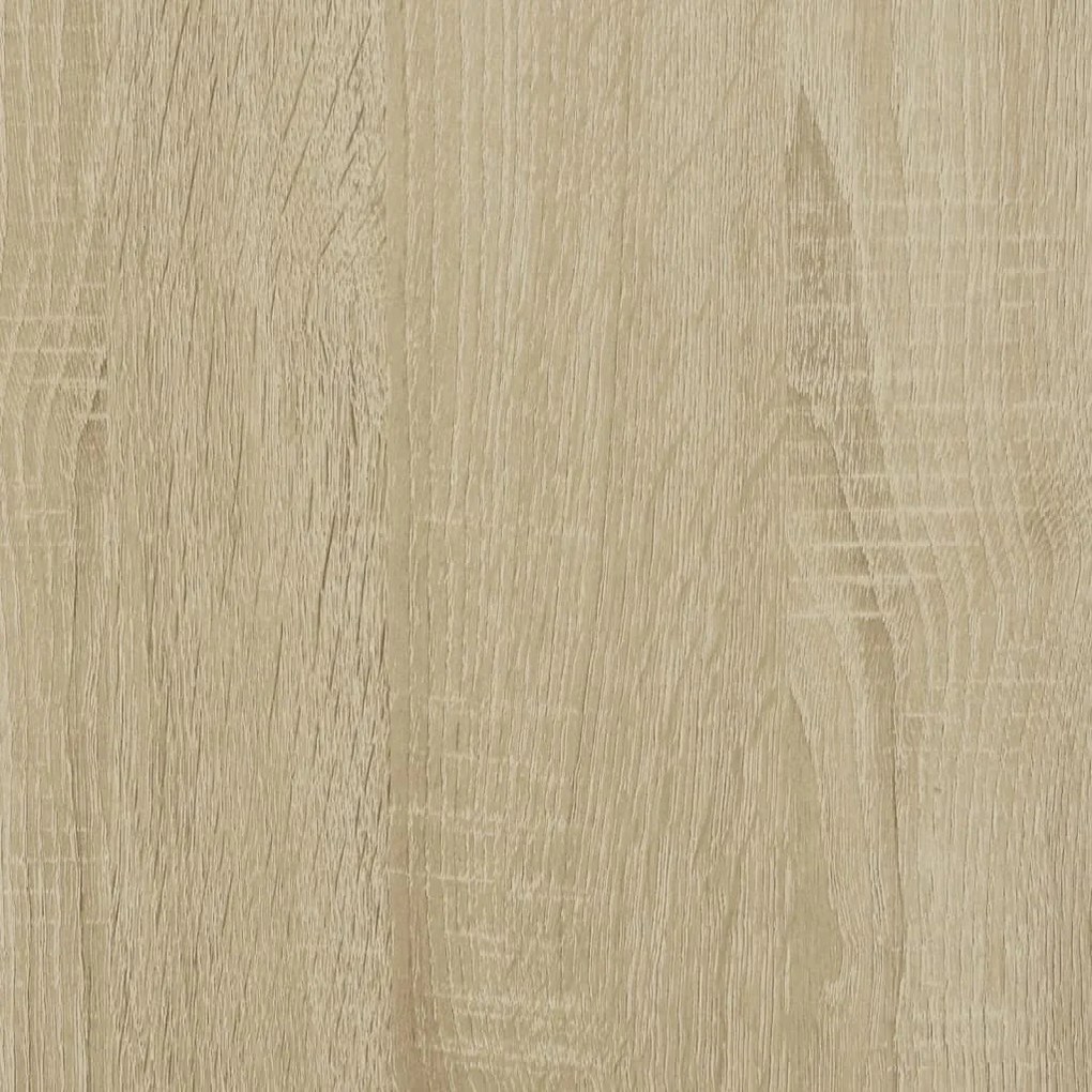 vidaXL Botník 80 x 21 x 125,5 cm kompozitní dřevo [839926] Barva: dub sonoma