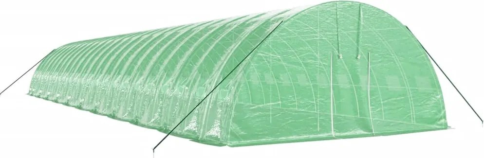 Skleník s ocelovým rámem zelený 132 m² 22 x 6 x 2,85 m 3188114