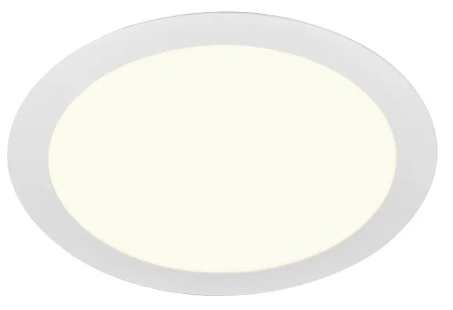 LA 1004696 SENSER 24 DL vnitřní LED stropní zápustné svítidlo kulaté bílé, 4000 K - BIG WHITE