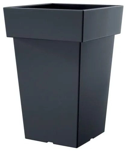 Prosperplast Květináč Lofly Sweet tmavě šedý, varianta 19,3 cm