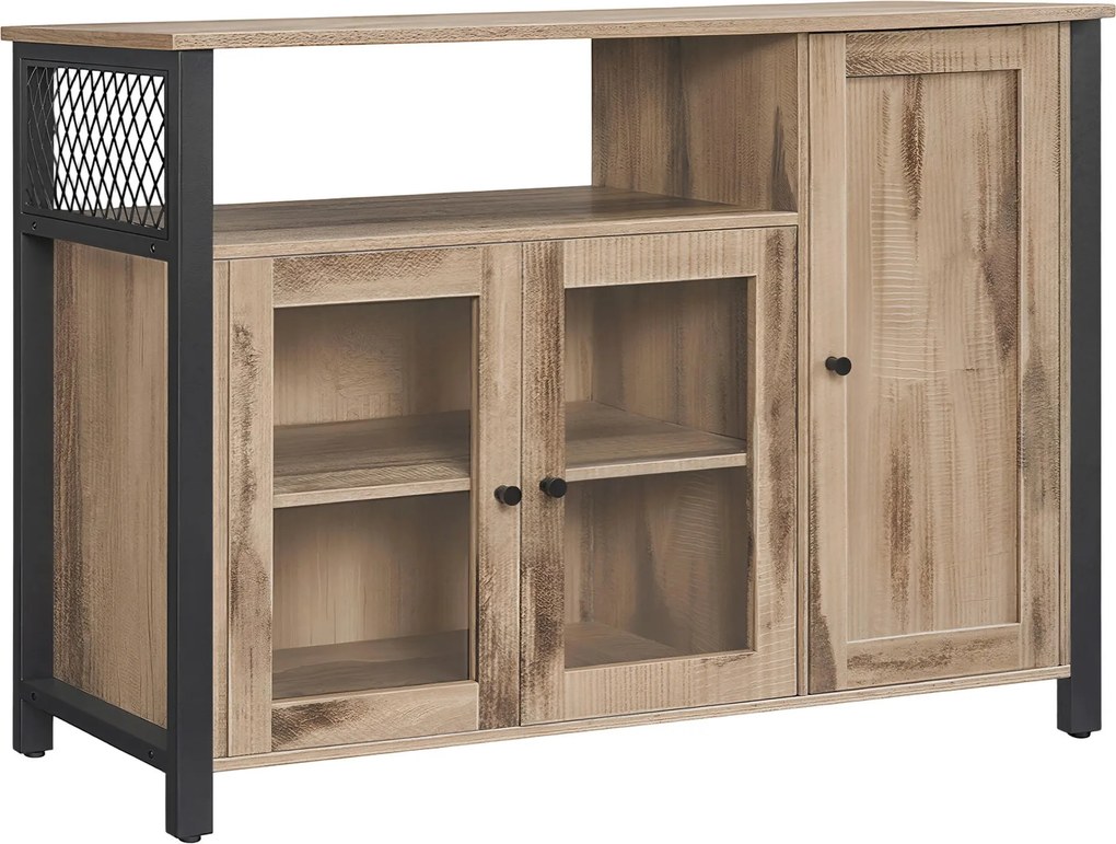 XXXLutz SKŘÍŇ NA NÁDOBÍ, hnědá, černá, 110/75/33 cm Boxxx - Online Only komody - 002543079301