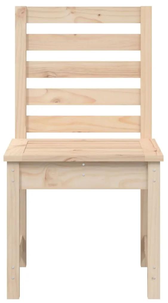 Zahradní židle 2 ks 50x48x91,5 cm masivní borové dřevo,  824025