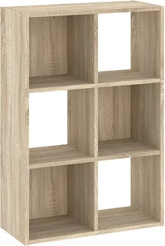 Regál Sinde 2x3, dub sonoma