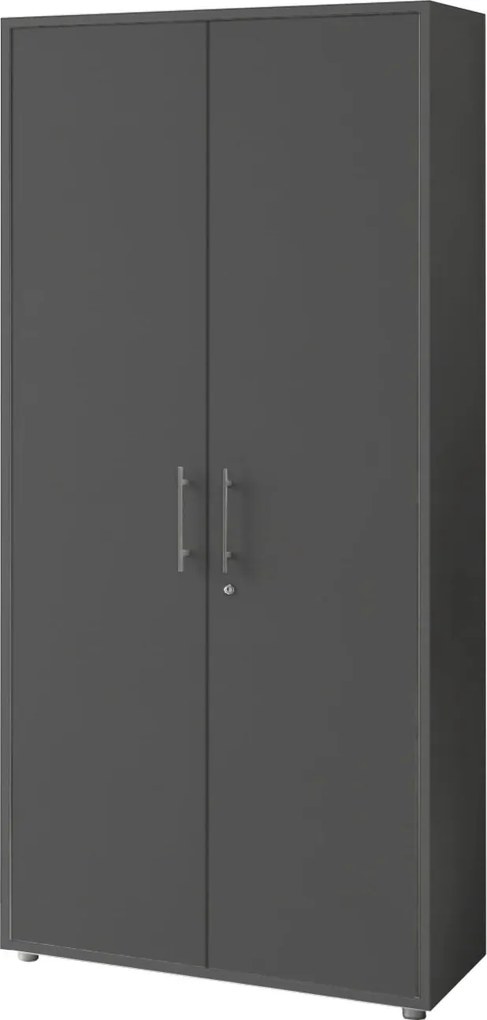 XXXLutz SKŘÍŇ NA ŠANONY, antracitová, 84,4/185,6/33 cm MID.YOU - Online Only kancelářský nábytek - 001067016814