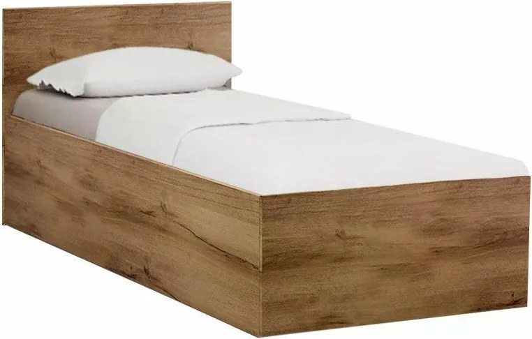 Postel SOFIA 80 x 200 cm, dub artisan Matrace: Matrace Coco Maxi 20 cm