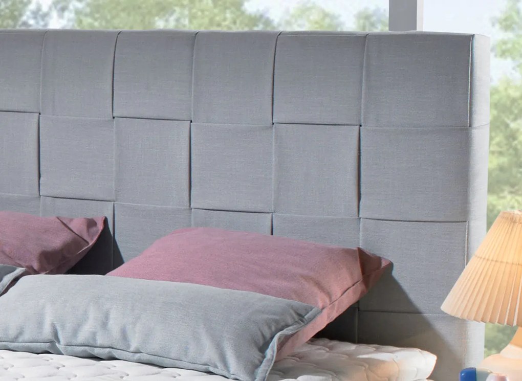 NEW DESIGN postele Americká boxspring postel GIARDINO s úložným prostorem, 160×200 cm Velikost postele: 160 × 200 cm
