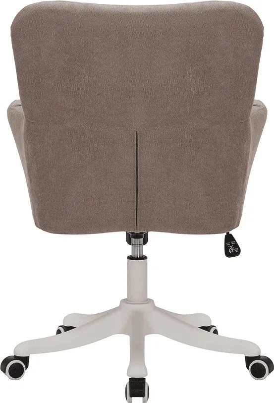 Kancelářské křeslo, šedohnědá Taupe, LOREL