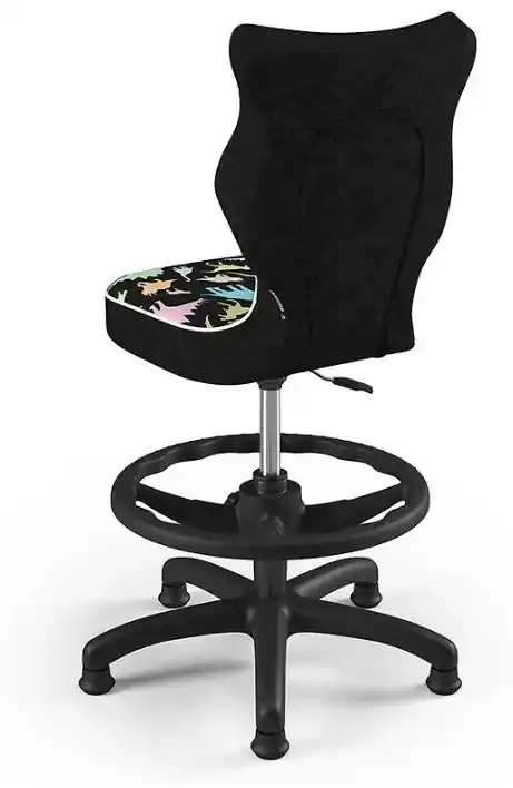 Entelo Dětská židle bez područek DINOSAUŘI k psacímu stolu Rozměr: dítě 119  - 142 cm (výška stolu 68 - 81 cm) | BIANO