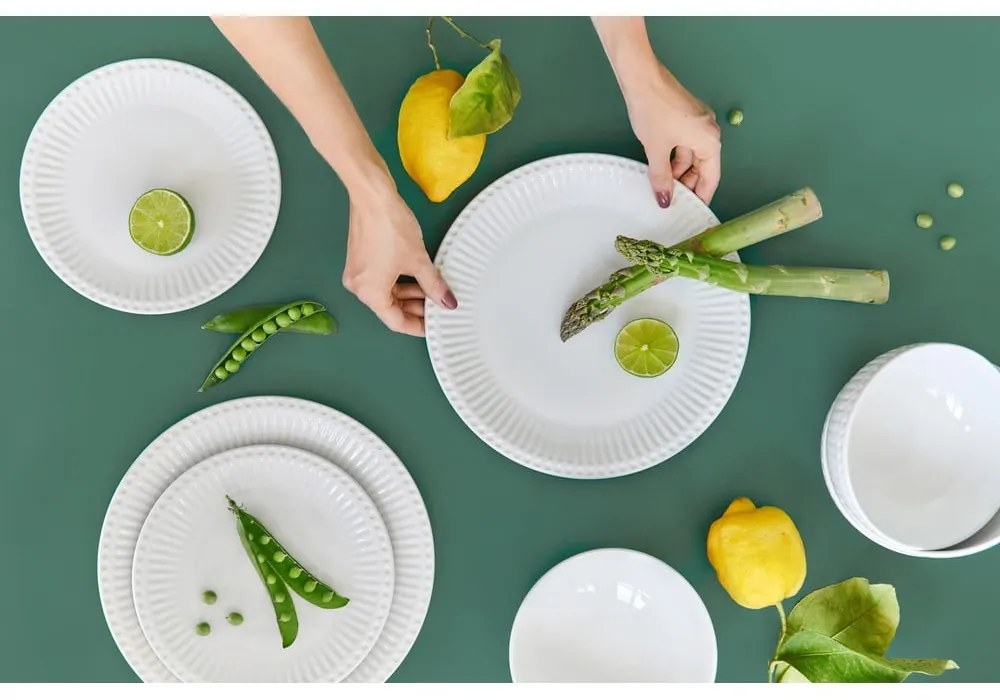 Porcelánová jídelní sada 12 ks pro 4 osoby Purita – Bonami Essentials