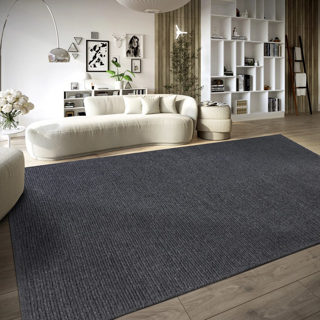 Villeroy & Boch Kusový koberec 106051 Anthracite, 80x150, šedá, ložnice