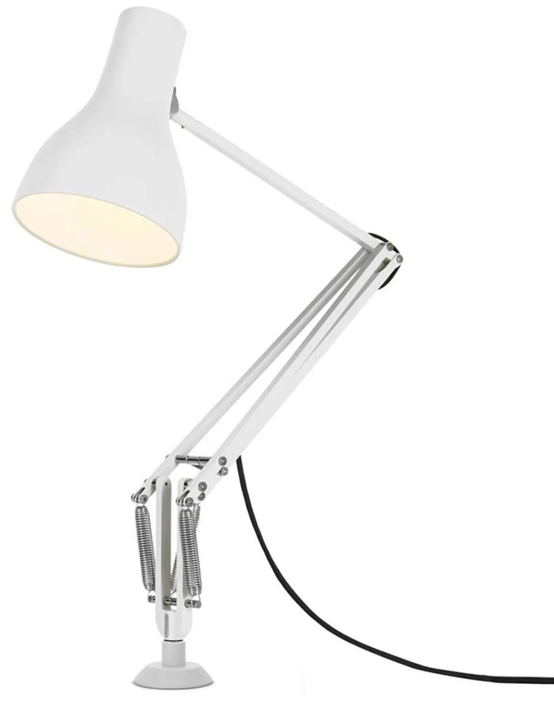 Anglepoise Type 75 stolní lampa šroubovací bílá